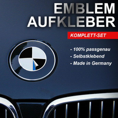 Emblem Aufkleber Emblem Aufkleber Ecken für BMW E92 3er, E93 3er, F01 ...