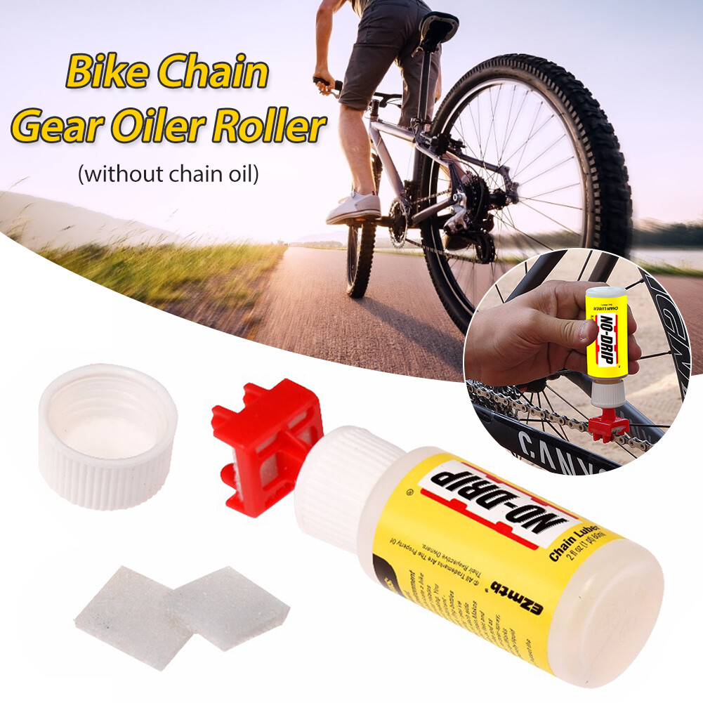 Portable Bicycle Chain Gear Oiler Roller Chain Maintenance Cleaner ...