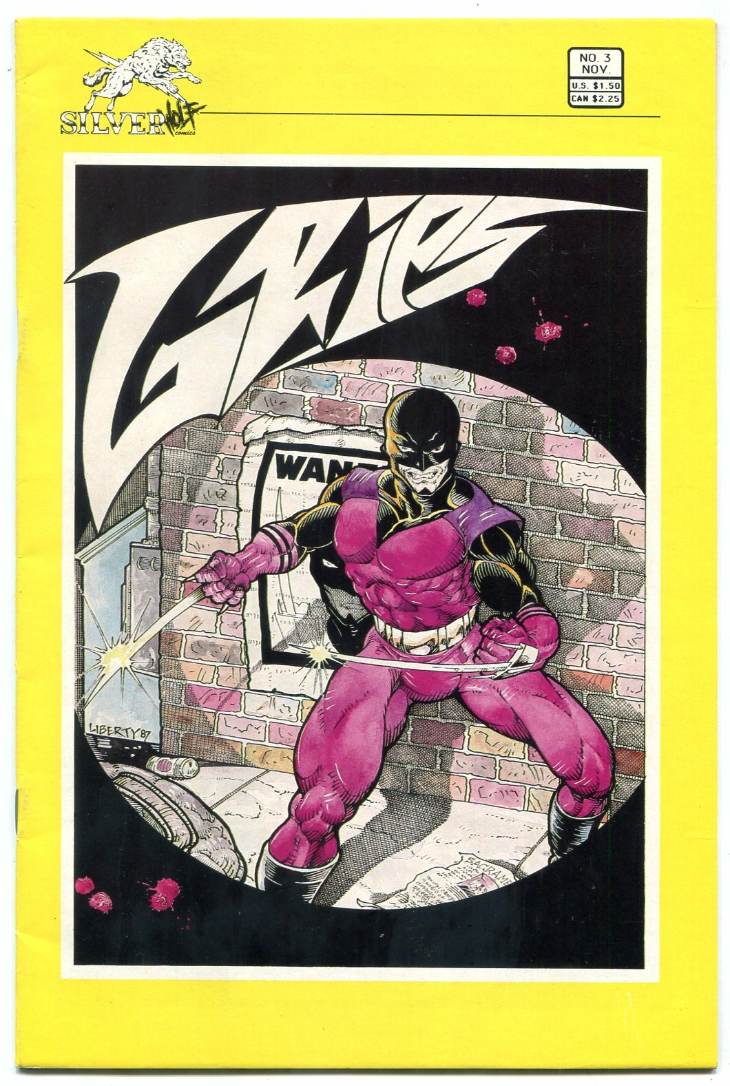 Grips #3 1986- Tim Vigil art- Silverwofl comicvs NM- | eBay