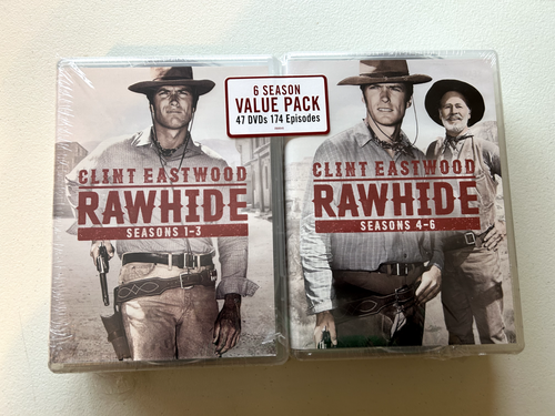 Clint Eastwood Rawhide 6 Seasons DVD Box Set Sealed | eBay