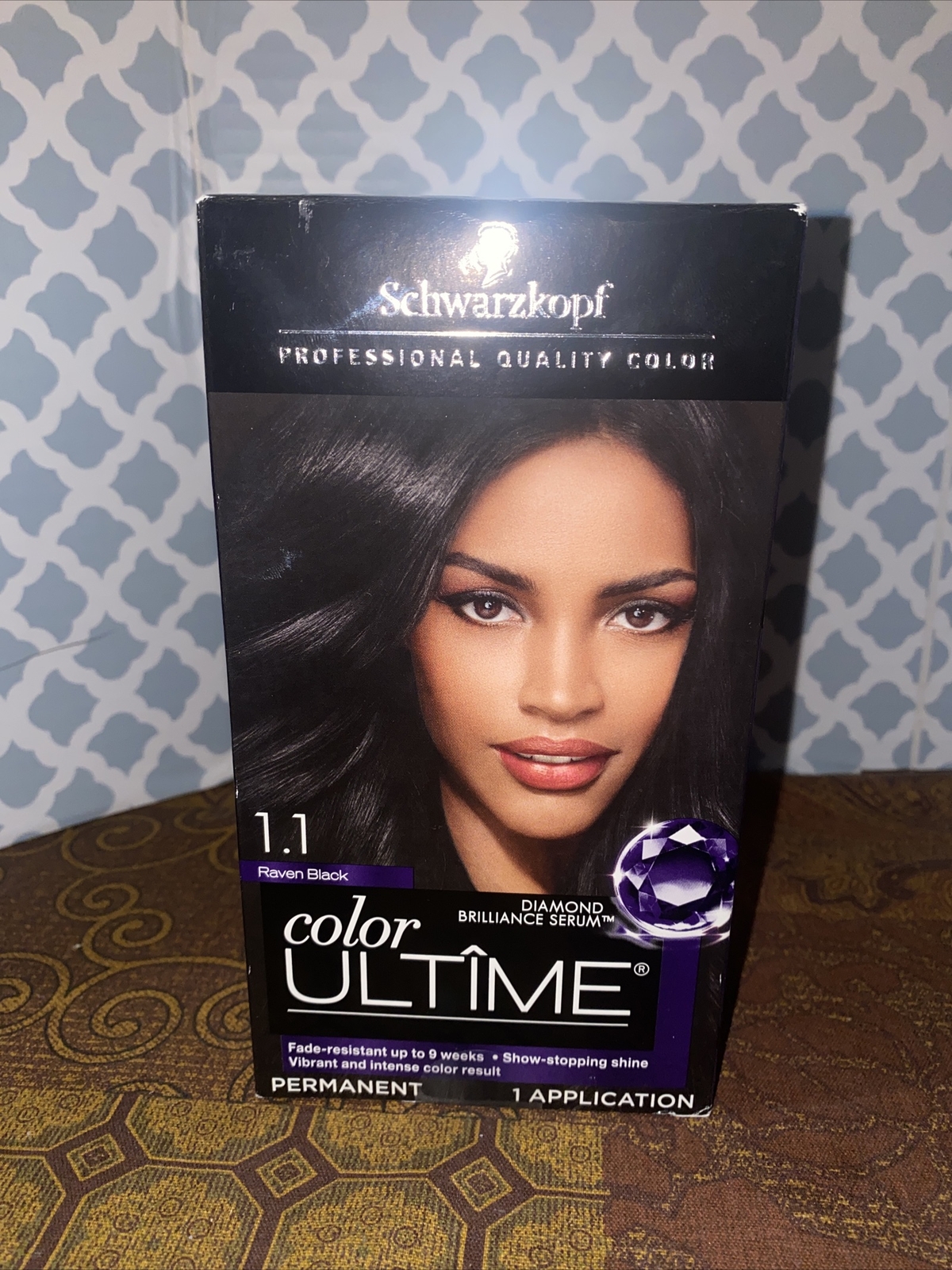 Schwarzkopf Color Ultime 1.1 RAVEN BLACK Permanent Hair Color | eBay