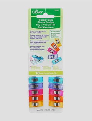 Clover Wonder Clips, 10 pc Assorted Colors | eBay