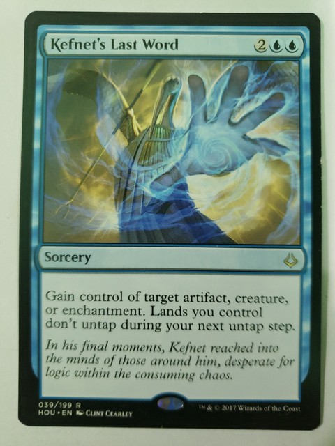 MTG Kefnet's Last Word Hour of Devastation 039/199 Regular Rare for ...