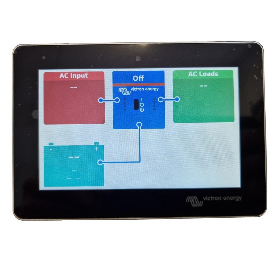 Victron GX Touch 50 Flush Mount Touchscreen for Cerbo GX Campervan ...