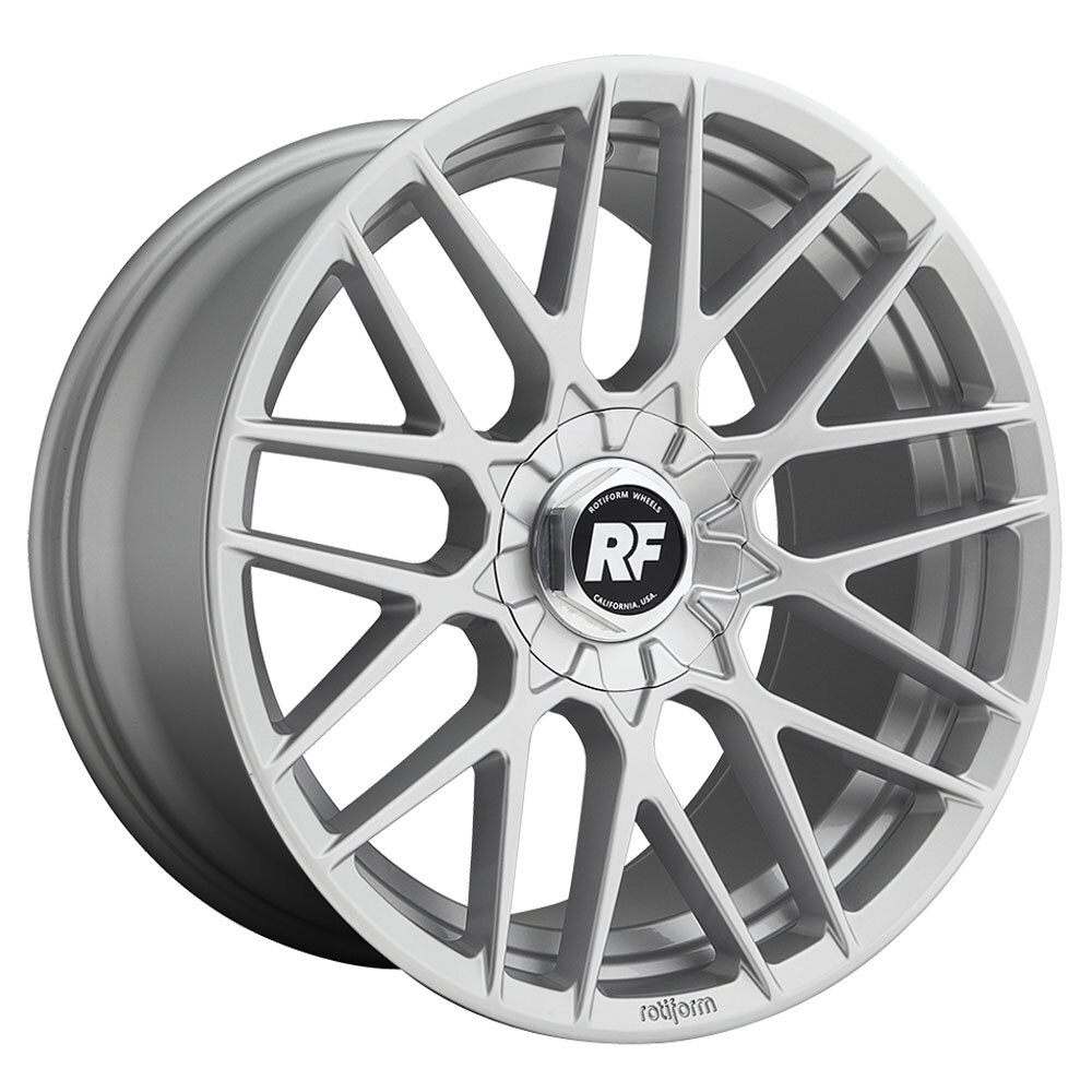ROTIFORM RSE R140 Rim 17X8 5X100/5X114.3 Offset 40 Gloss Silver ...