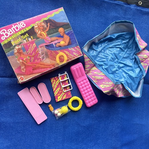 Barbie Hawaiian Fun Pool Set Vintage Complete | eBay