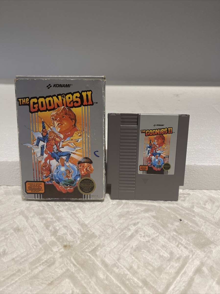 The Goonies 2 Nes Boxed Nintendo Entertainment System NES The Goonies