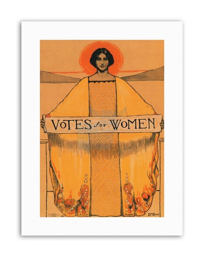 SUFFRAGE WOMEN VOTES Picture Vintage Political Canvas art Prints | eBay