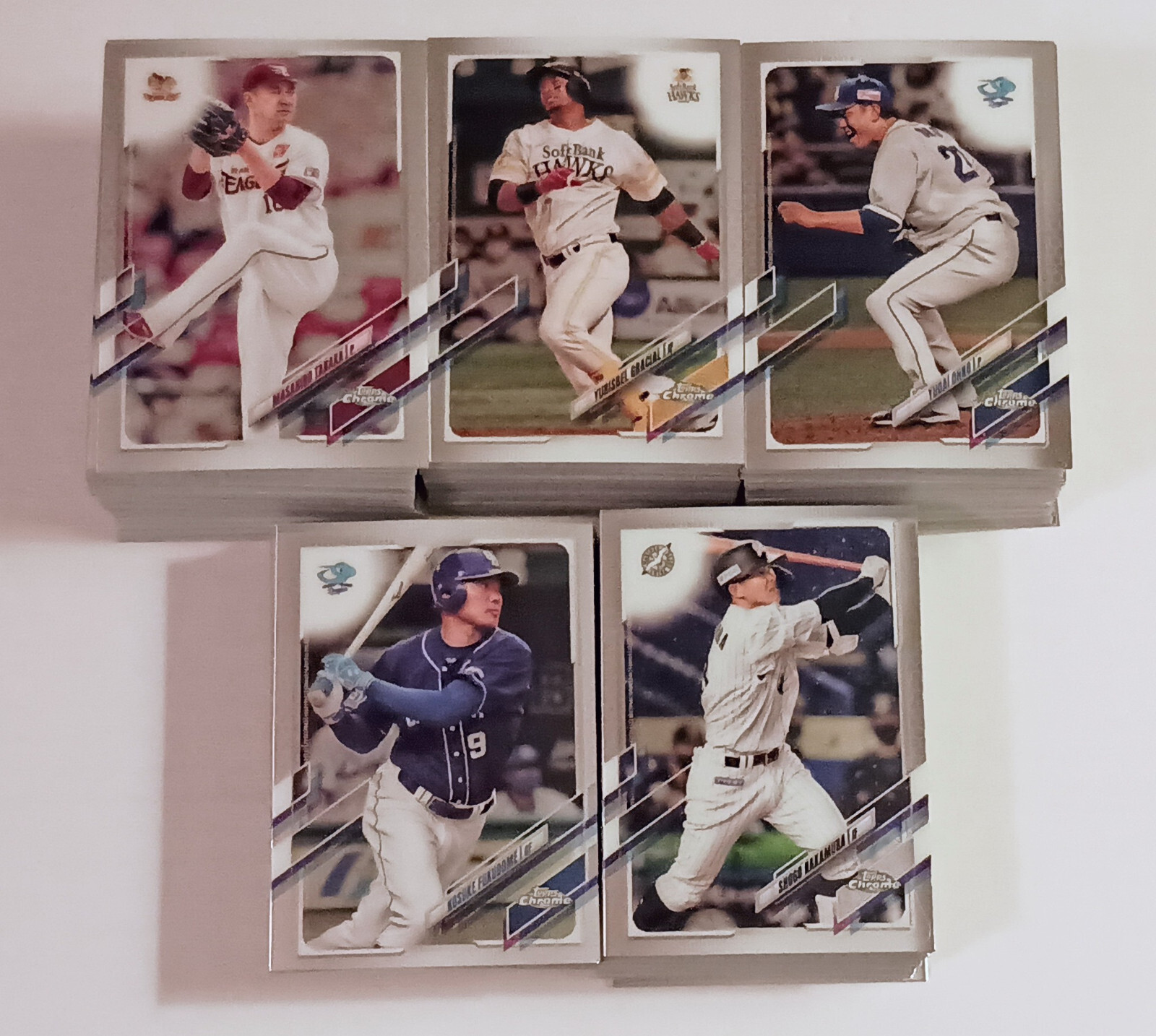 2021 Topps Chrome NPB Nippon Professional Baseball - #20 Koyo Aoyagi ...