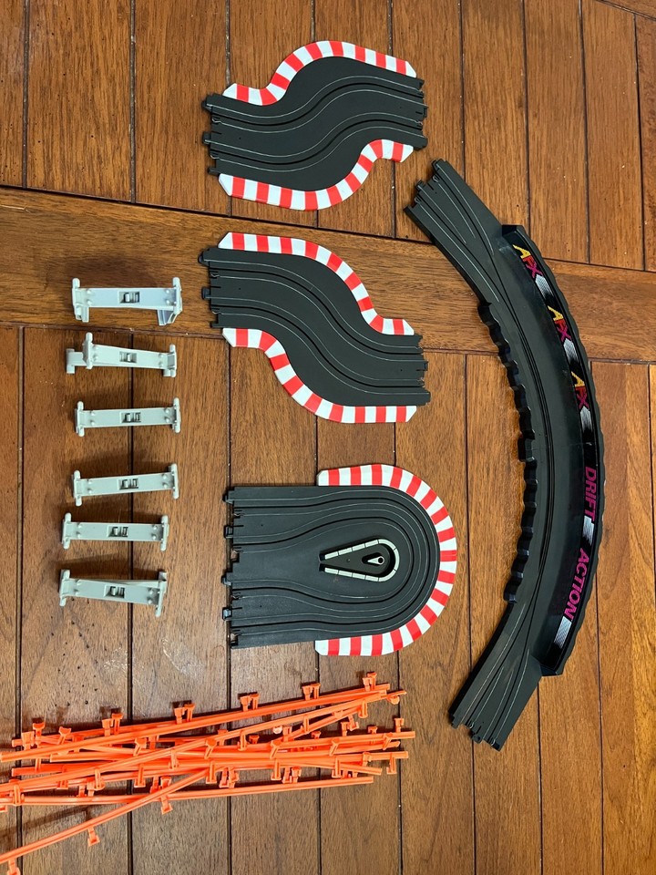 1970’s Aurora Model Motoring HO Scale Slot Car Track Lot -- approx 110 ...