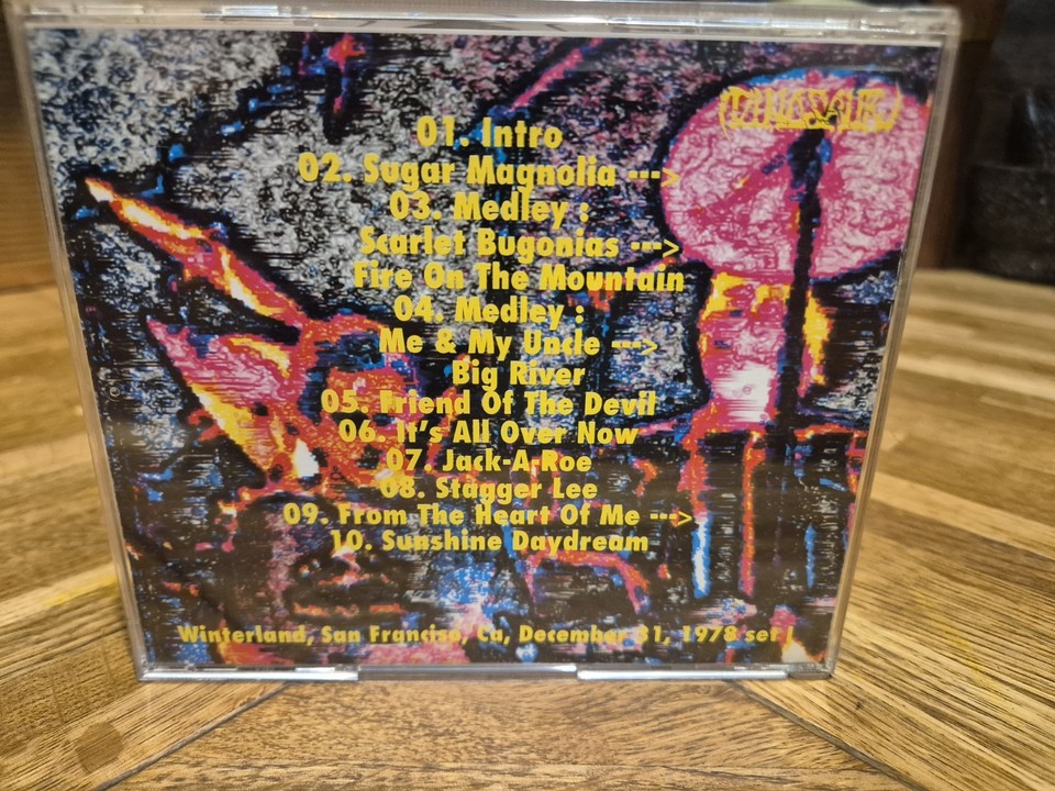 Grateful Dead New Year 78 Set 1 Very Rare CD Excellent Condition | eBay UK