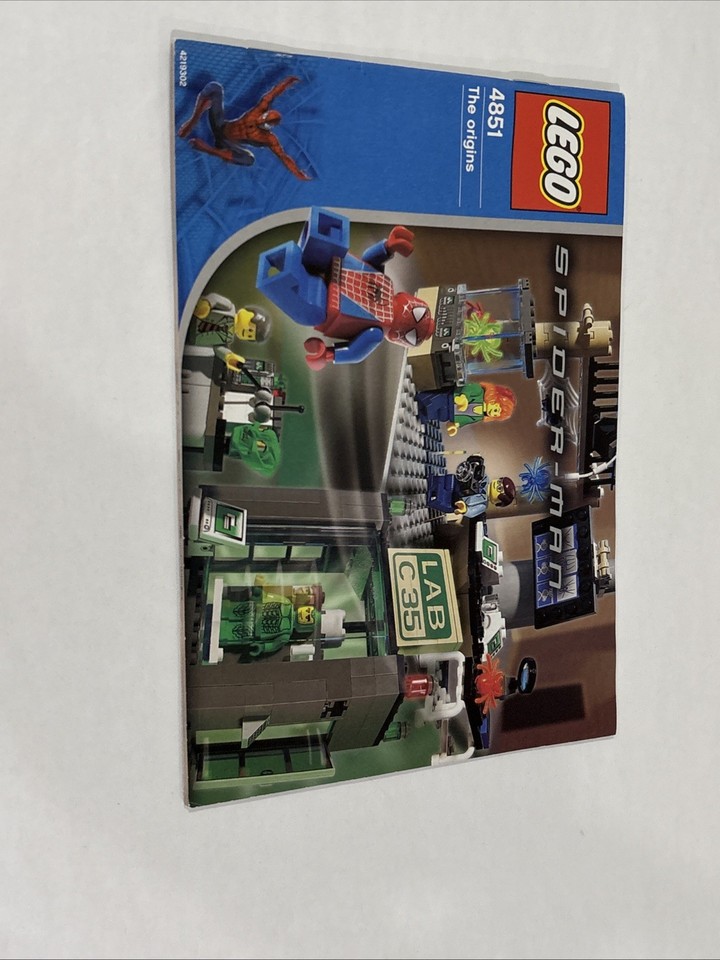 LEGO Spider-Man: Spider-Man and Green Goblin-The Origins (4851 ...