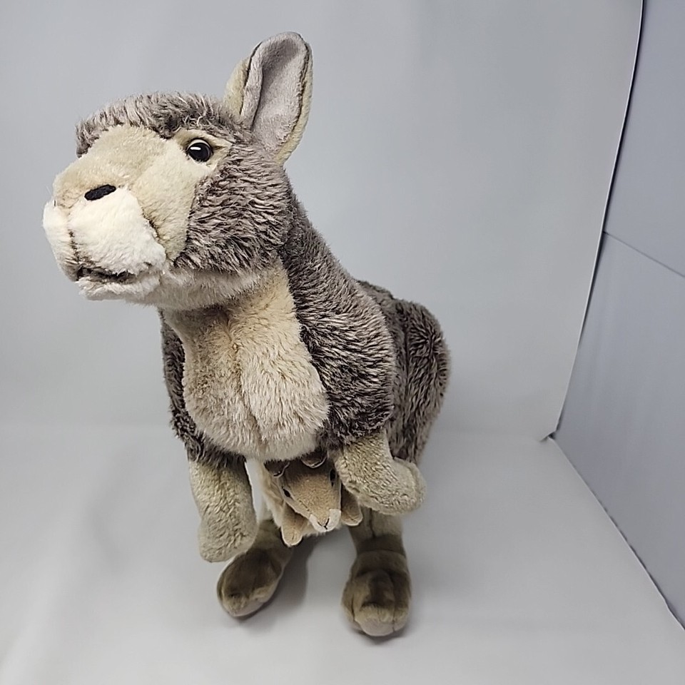 FAO Toys R Us Kangaroo Baby Joey Plush Stuffed Animal 18" Large | eBay