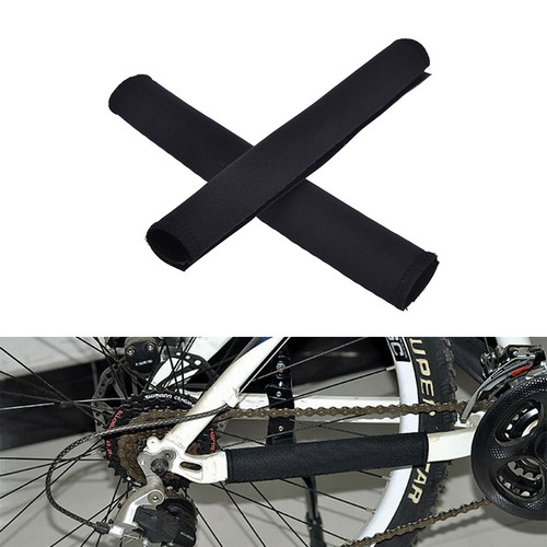 2X Cycling Bicycle Bike Frame Chain stay Protector Guard Nylon Pad ...