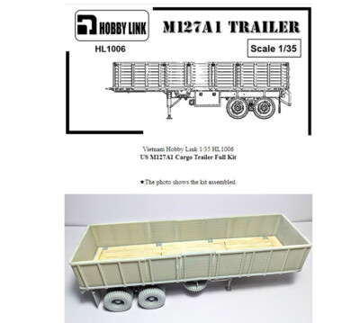 Hobby Link 1/35 US M127A1 Cargo Trailer Full Resin kit | eBay