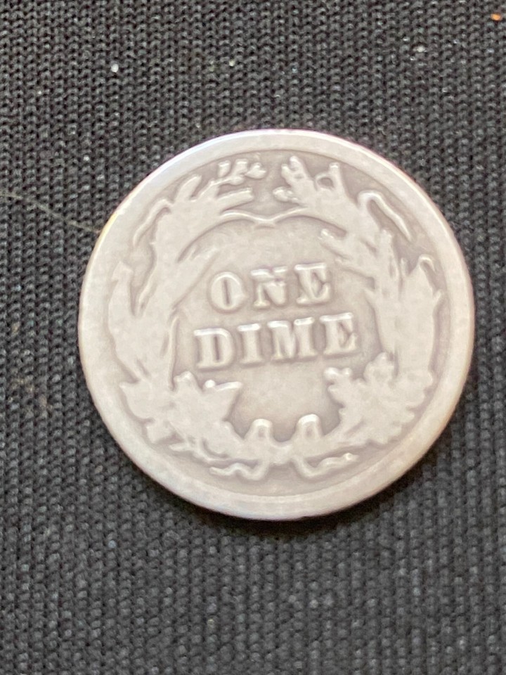 1909 p barber dime a very fine coin plus a Suprise | eBay
