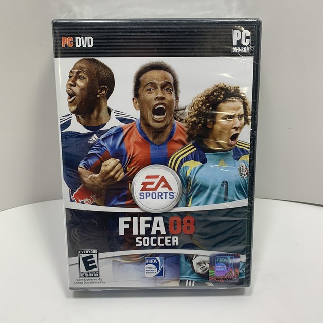 EA Sports FIFA 08 PC CD ROM Game Brand New Factory Sealed FREE Shipping ...