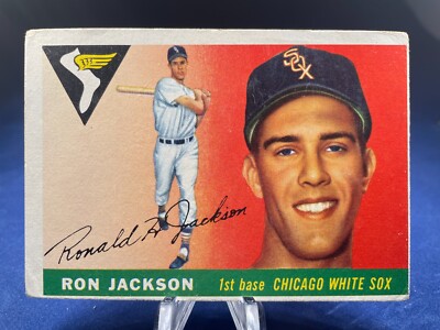 1955 Topps Baseball Card Ron Jackson #66 Chicago White Sox | eBay