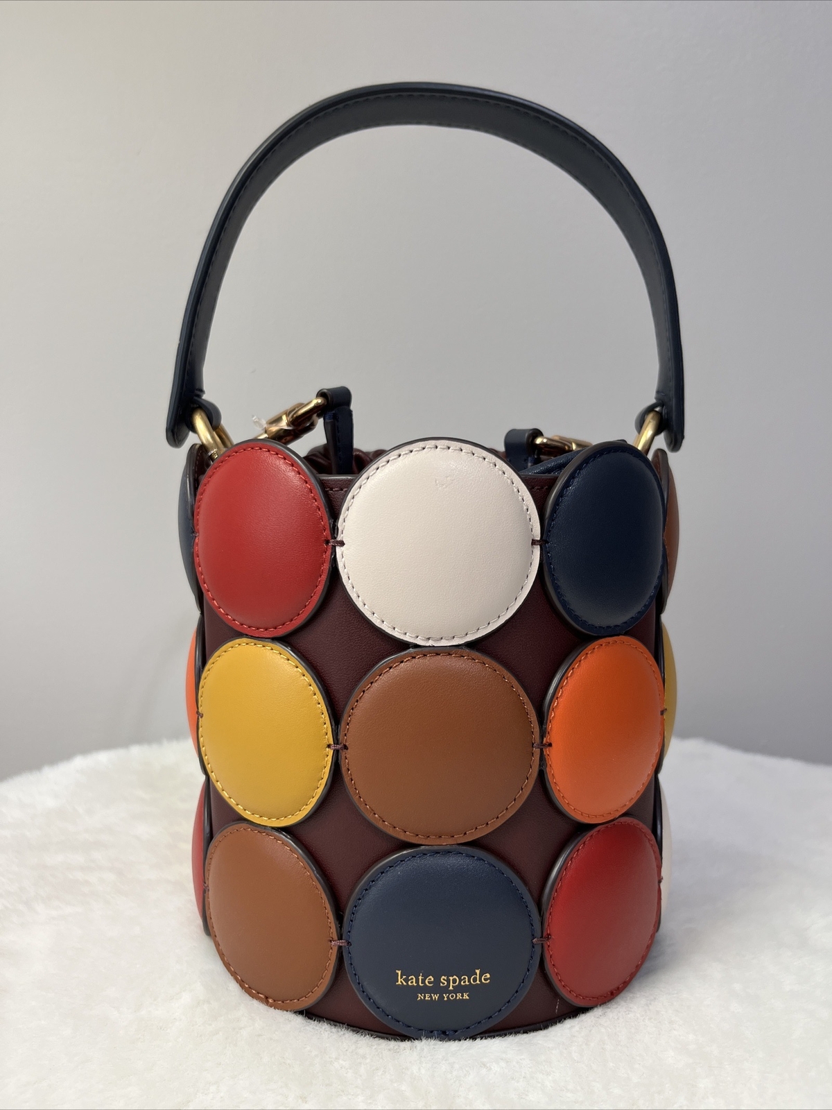 NWT Kate Spade New York Dottie Small Bucket Bag Novelty Collector Item ...