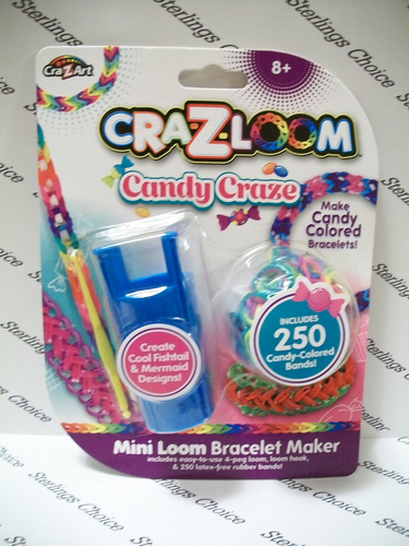 Cra-z-art Cra-z-loom Mini Loom Bracelet Maker - Candy Craze | eBay