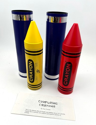 Vintage Magic Trick Confusing Crayons Childrens Kid Show Magic by Tom ...