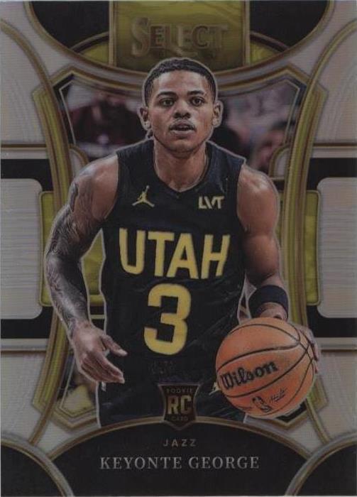 2023-24 Panini Select - Mezzanine Level Keyonte George #305 Silver ...
