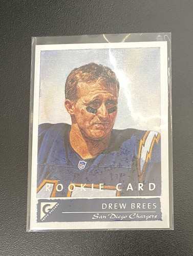 2001 Topps Gallery Rookie Card Drew Brees RC # 115 | eBay