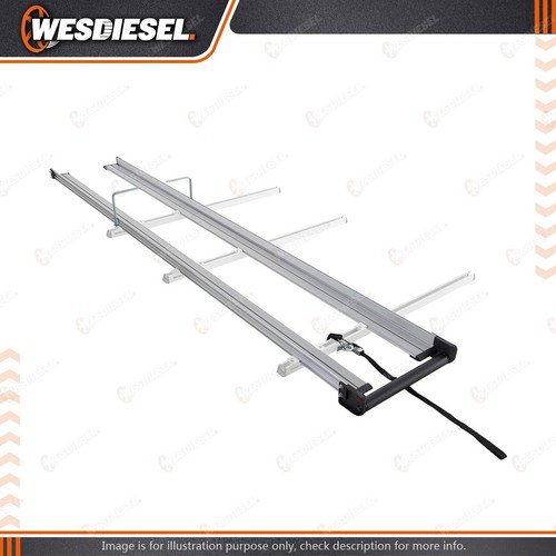 Rhino Rack 4.0m CSL Ladder Rack with rear roller for Vans Wagons Utes ...
