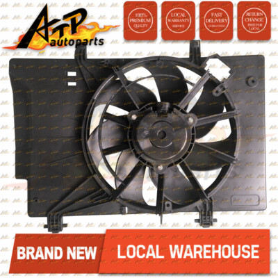 Radiator Cooling Fan W/ Frame for Ford Fiesta WS WT WZ ST Ecosport BK ...