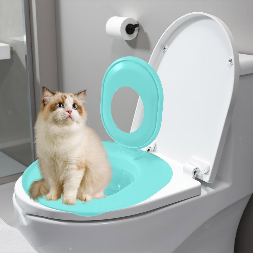 Cat Toilet Training System Cat Potty Training Kit Easy to Use and ...