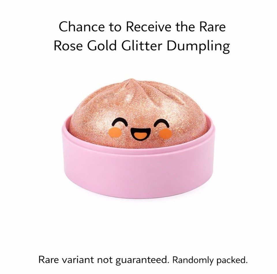 💕 RMS USA Lot of 7 Squishy Mystery Dumpling Glitter Bao Bun Bundle ...