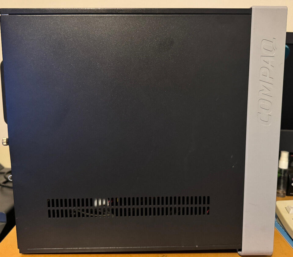 Vintage Retro Gaming PC Compaq AMD Athlon XP 3000+ Windows 98 SE AS-IS ...