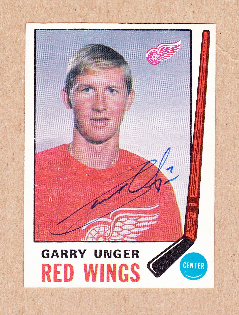 Garry Unger signed 1969-70 O-Pee-Chee card #159-Detroit Red Wings | eBay