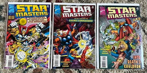 Star Masters 1-3 Complete Series - Marvel Comics 1995! Mark Gruenwald ...