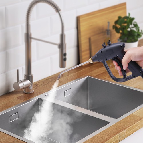 Mobile High Temp Steam Cleaner High Pressure Vapor Steamer Cleaning ...