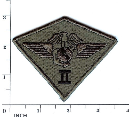 USMC 2d MAW subdued OD PATCH 2nd Marine Aircraft Wing camo! Air Wing ...