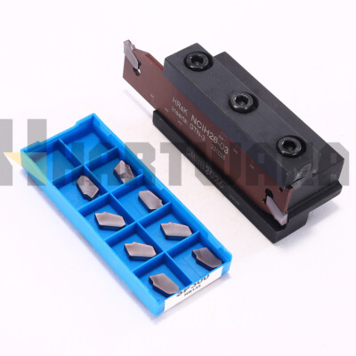 Lathe Grooving Cut-Off NCIH26-03 Parting Grooving Tool Holder Grooving ...
