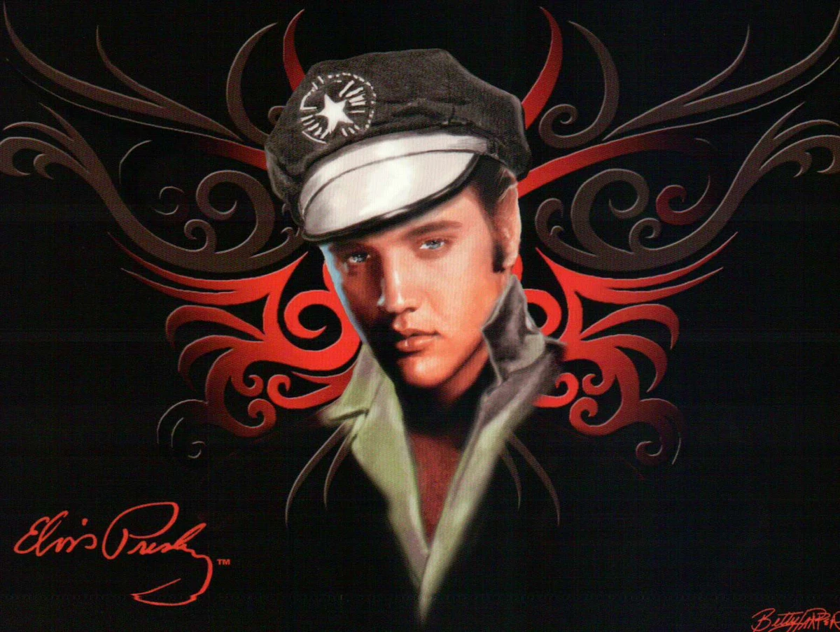Elvis Motorcycle Cap