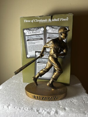 Larry Doby Cleveland Indians Hartland Bronze Finish Figure | eBay