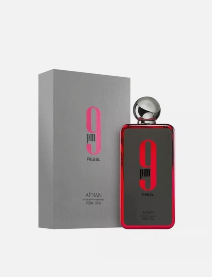 Afnan 9PM Rebel Eau de Parfum Spray Unisex 3.4 Oz / 100ml(NEW LAUNCH ...