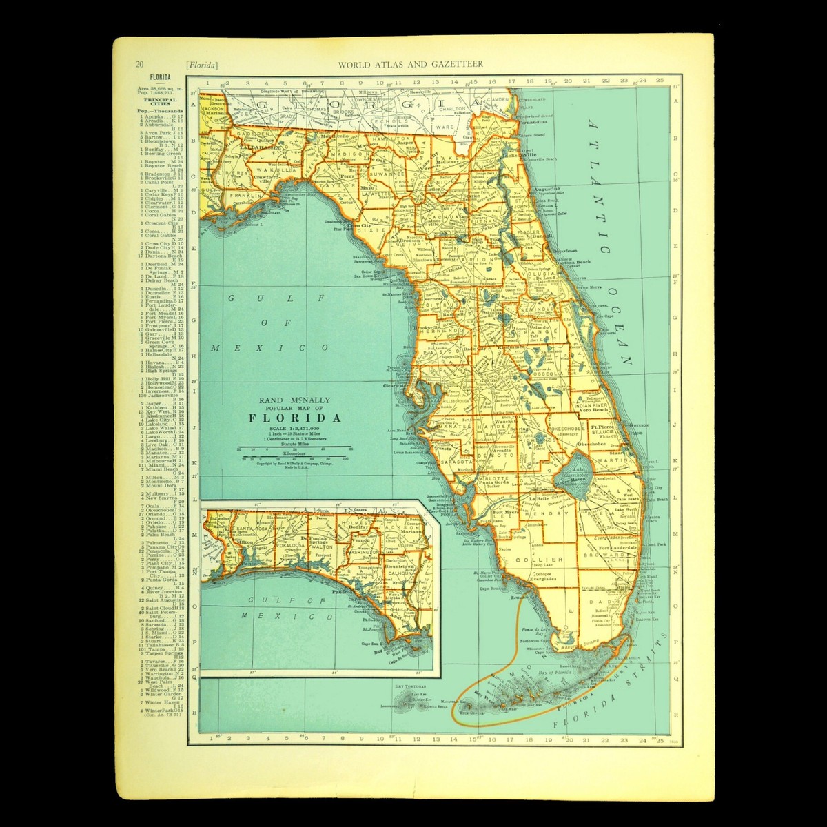 Florida Atlas Map