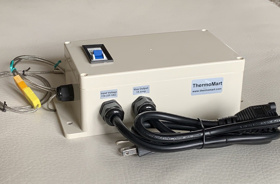 Plug Play Powder Coating Paint Temperature Controller + Timer +Alarm ...