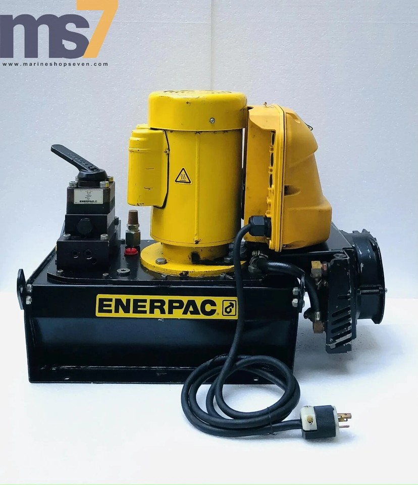 ENERPAC ZE4810LI-HN ZE4 ELECTRIC HYDRAULIC PUMP/ POWER PACK 4 WAY VALVE ...