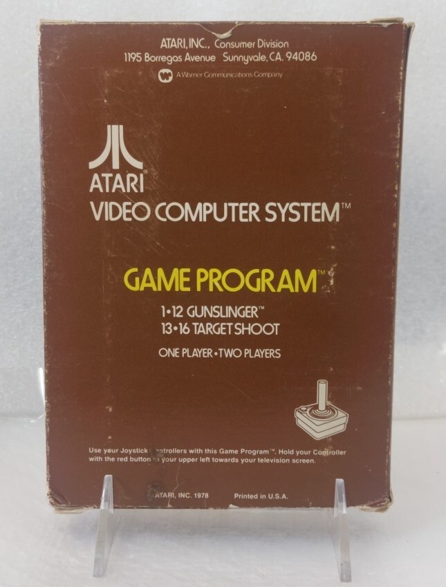 OUTLAW - ATARI 2600 No Game Or Manual Box Only. | eBay