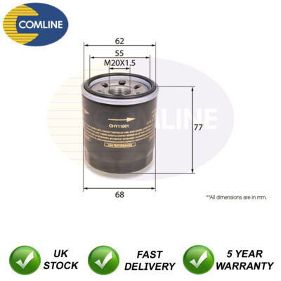 Oil Filter Comline Fits Kia Picanto Rio Hyundai i10 Getz Mazda RX-8 ...