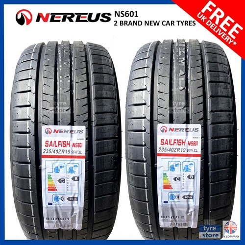 2X New 235 40 19 NEREUS NS601 96W XL 235/40R19 2353519 *C/B RATED* (2 ...