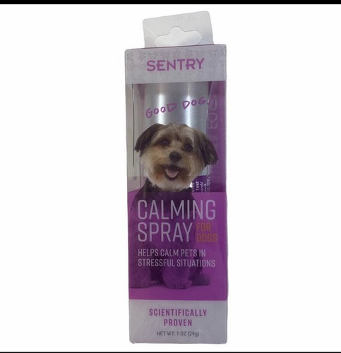 Sentry Calming Spray for Dogs Calms Anxiety and Stress 1 oz (29 g ...
