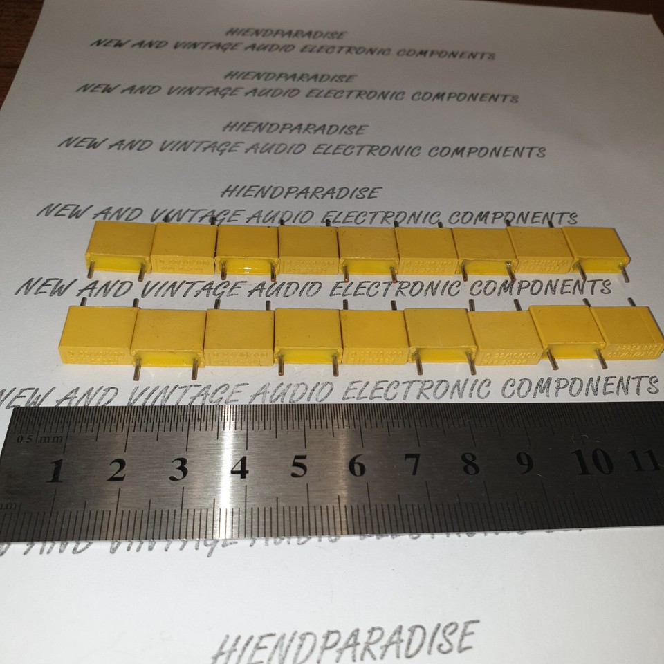 NOS PHILIPS 344 HQ MKT 0.22UF 100V TUBE AMP CAPS FOR AUDIO! 20PCS! | eBay