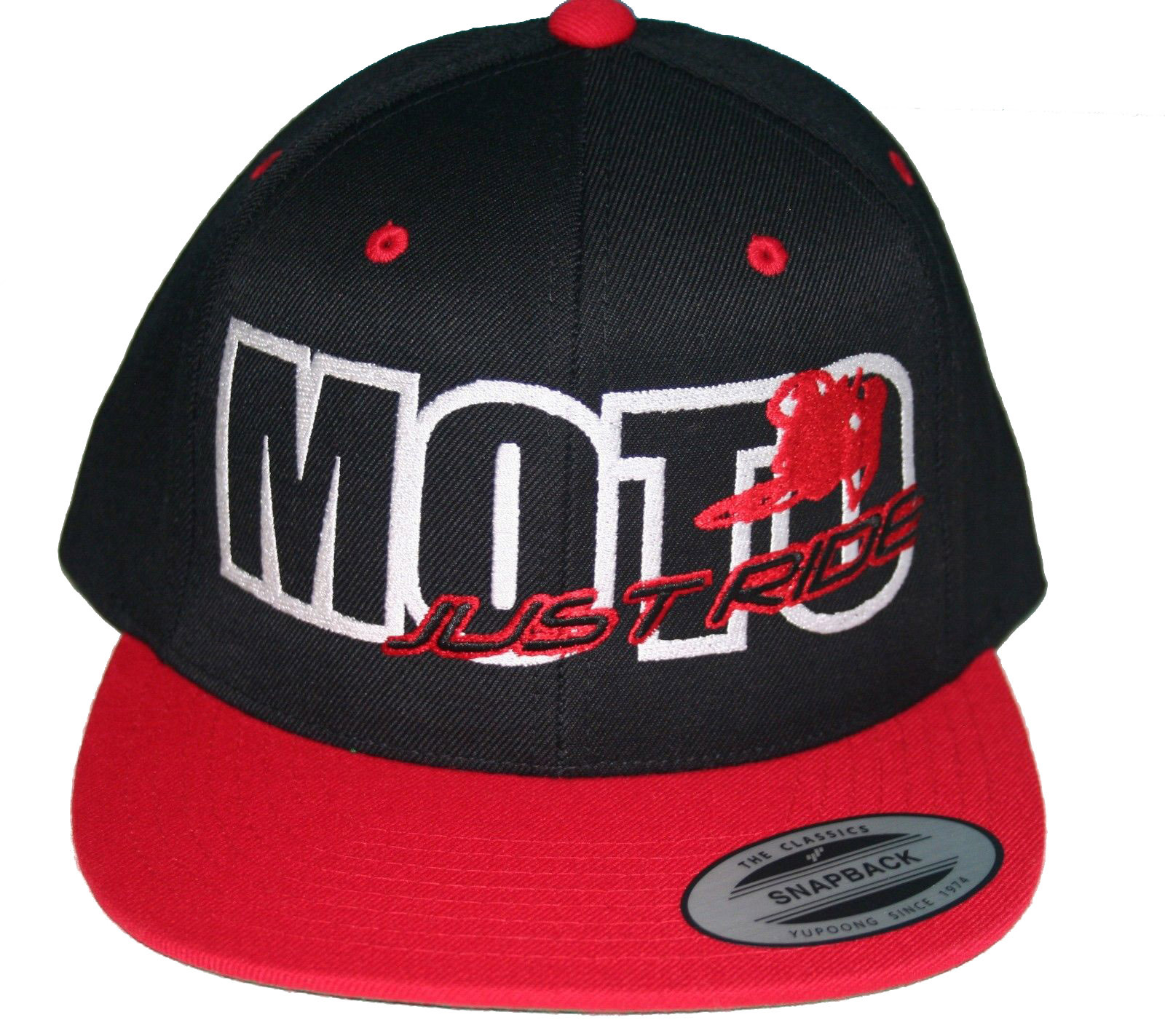 JUST RIDE MOTO HAT MOTOCROSS FLAT BILL SNAPBACK CAP MX MOTORCYCLE | eBay