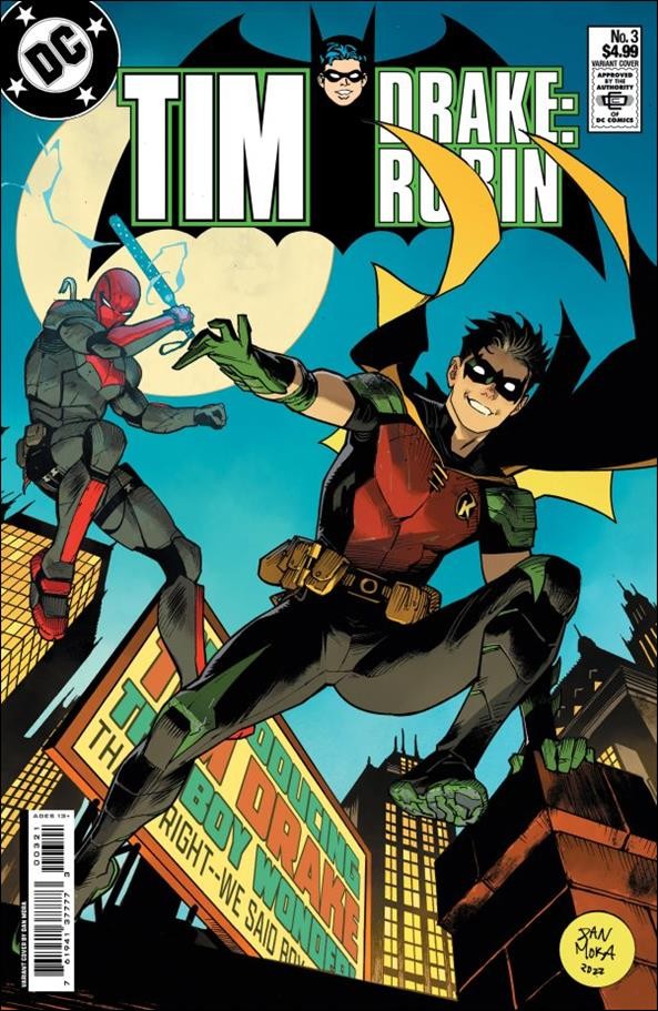 Tim Drake: Robin #3A VF/NM; DC | Dan Mora Variant Red Hood Batman 368 ...
